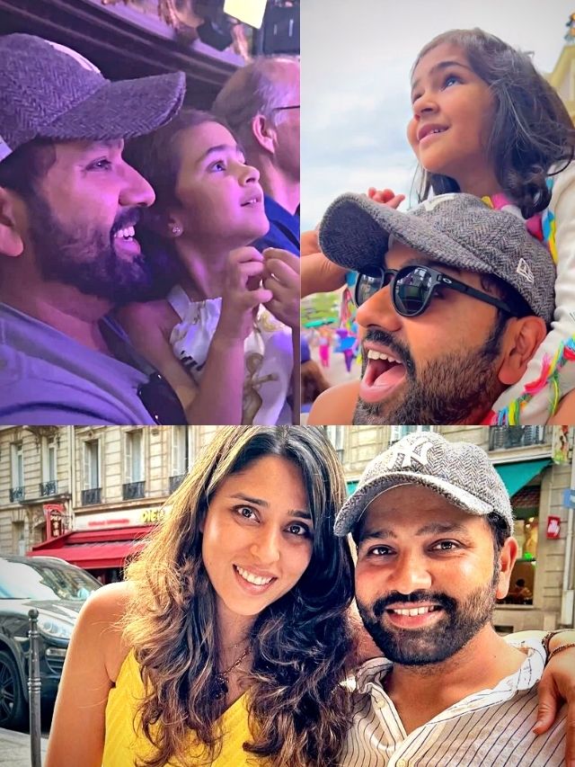 धोनी की बेटी जीवाह से ज्यादा क्यूट है रोहित शर्मा की बेटी?, देखें फोटो